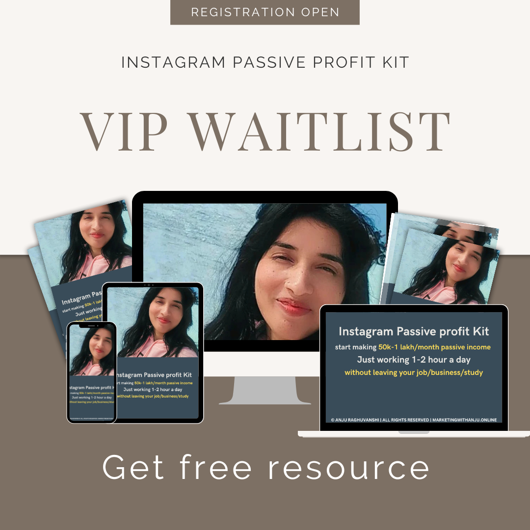 INSTAGRAM PASSIVE PROFIT KIT Waitlist